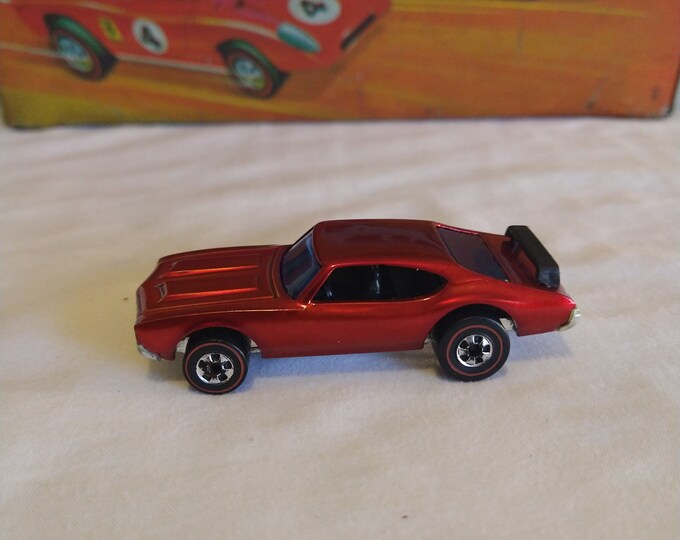 1969 Hot Wheels Redline Olds 442 Red Spectraflame HK Restored NICE - Etsy