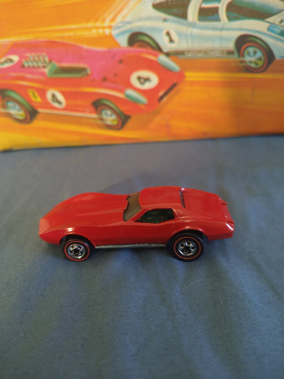 1975 Hot Wheels Redline Corvette Stingray Red Restored HK NICE - Etsy