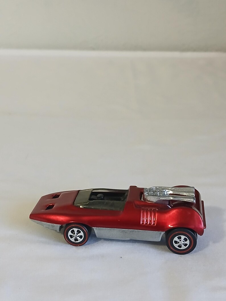 1969 Hot Wheels Redline Peeping Bomb Red Spectraflame USA Restored NICE ...