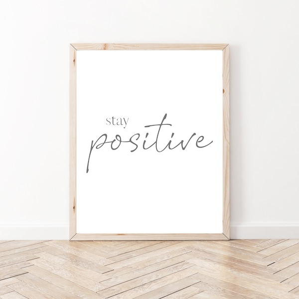 Positive Quote Signs - Etsy