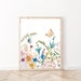 Summer Print Summer Printable Decor Wildflower Print Set of - Etsy