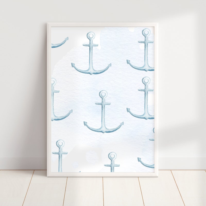 Anchor Print - Etsy