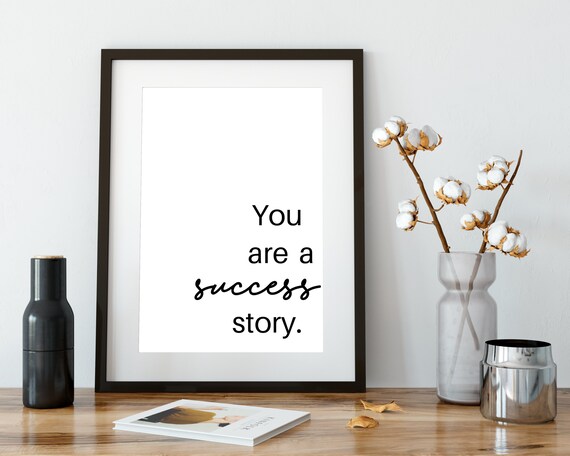 Word Art Print Words Motivation Simple Prints Word Prints | Etsy