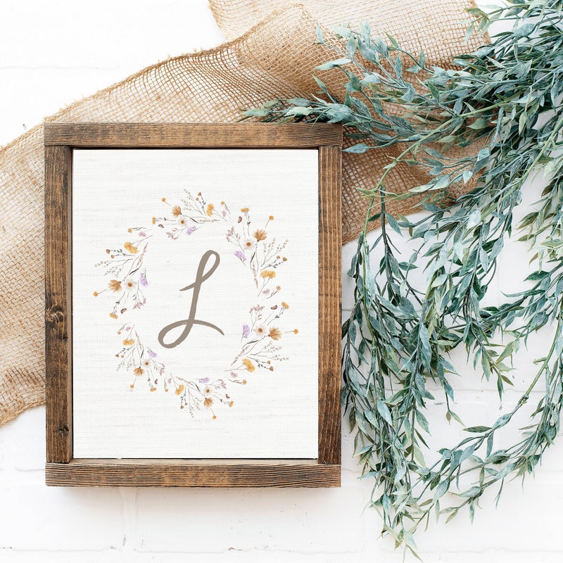 Wooden Letter L - Etsy
