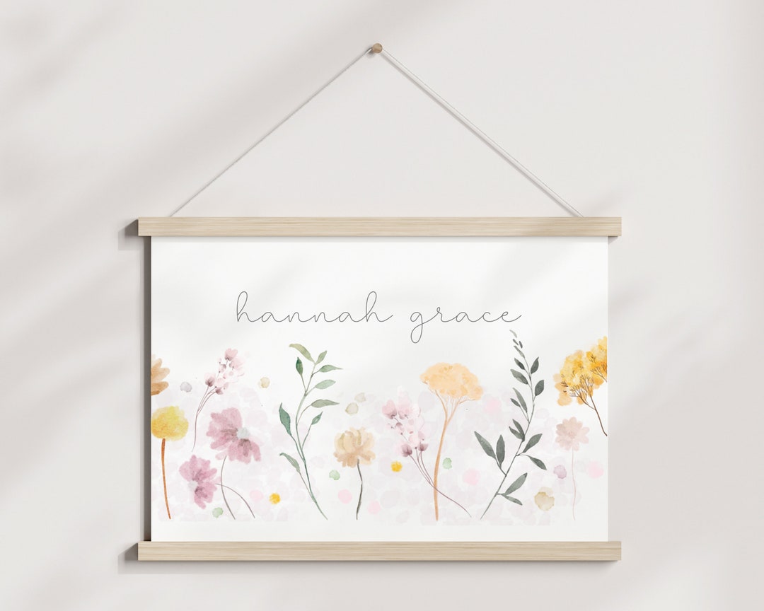 Name Printable, Name Prints for Nursery, Personalized Name Print ...