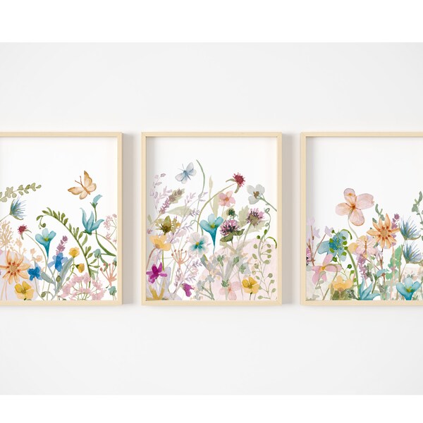 Set of Three Prints - Etsy