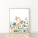 Summer Print Summer Printable Decor Wildflower Print Set of - Etsy
