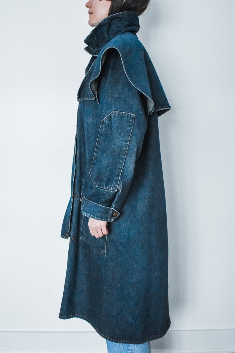 Australian Stockmans Coat by Morrisons Genuine Vintage 12oz Denim W ...