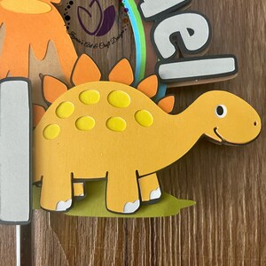 Dinosaur Cake Topper, Dinosaur Party Decorations - Etsy