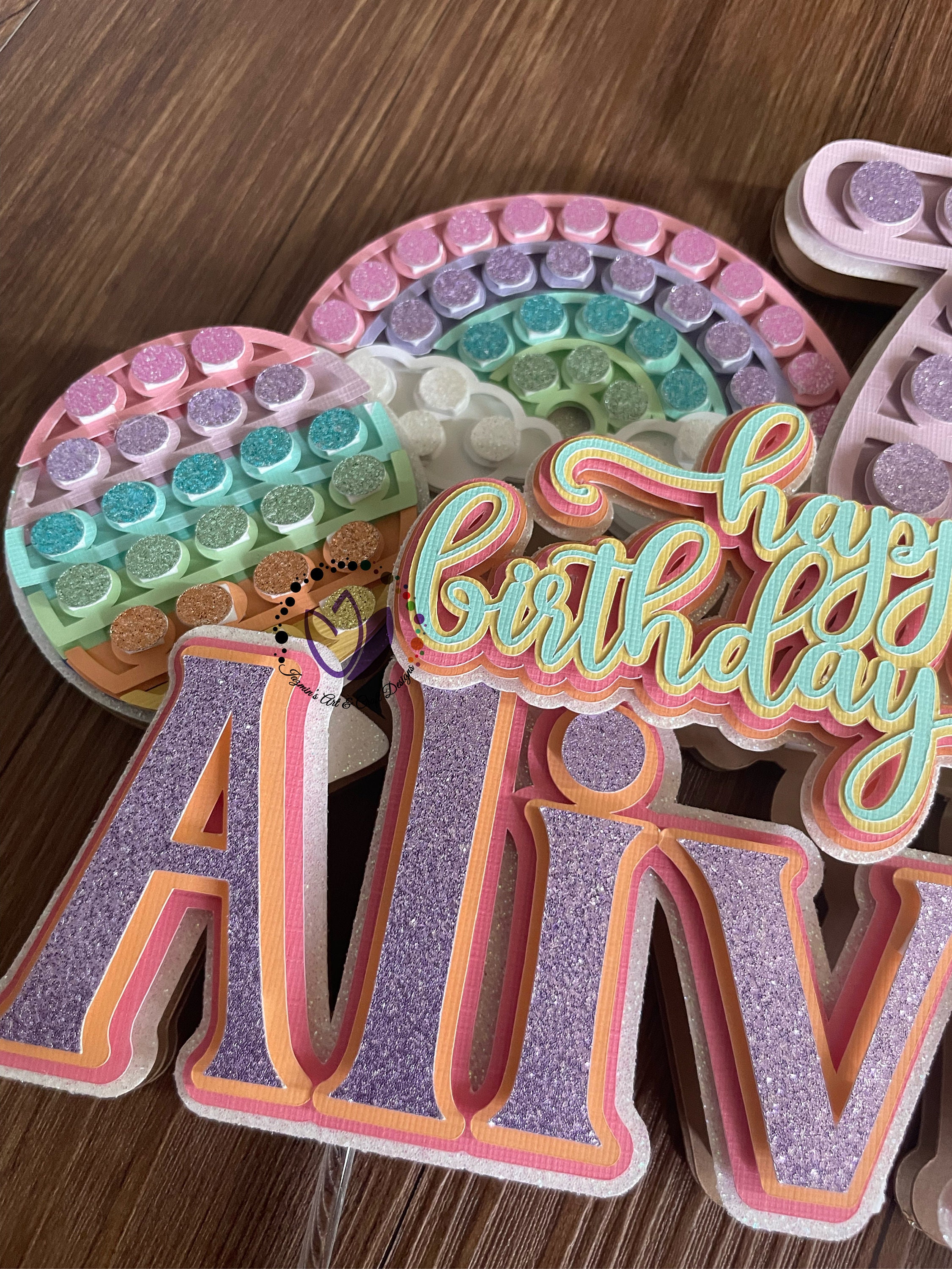 Pop It Cake Topper - Etsy