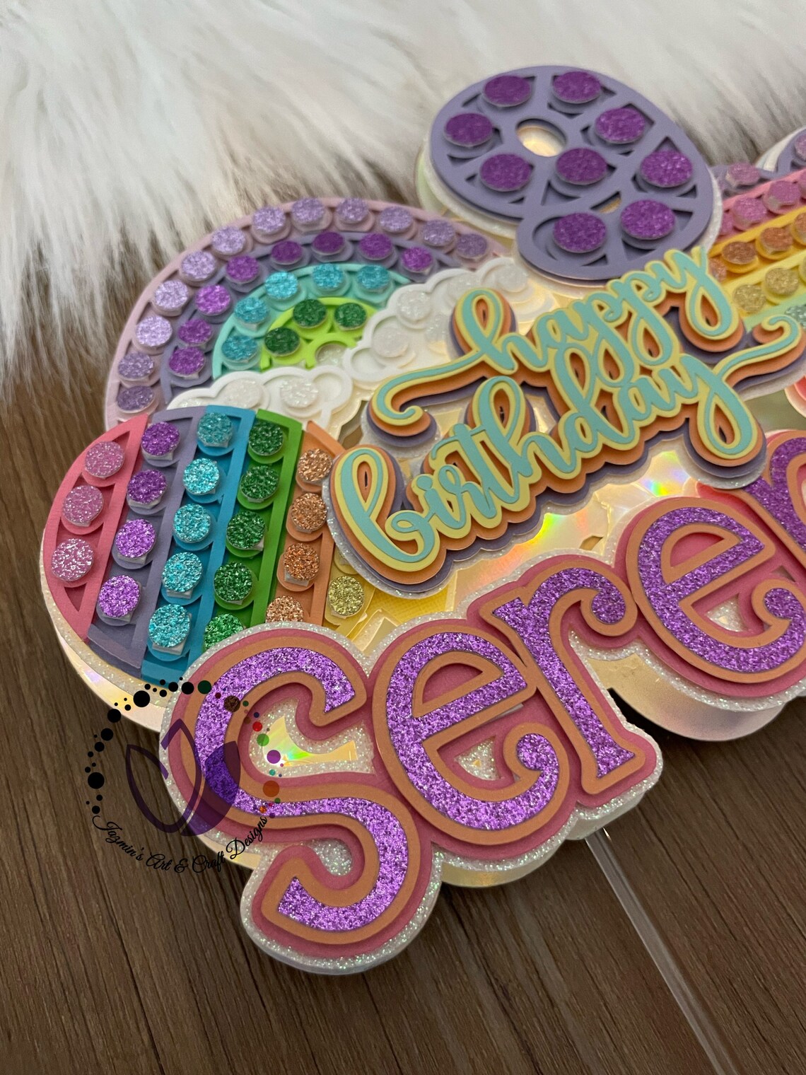 Pop It Cake Topper, Multi Pop It Cake Topper, Cake Topper - Etsy