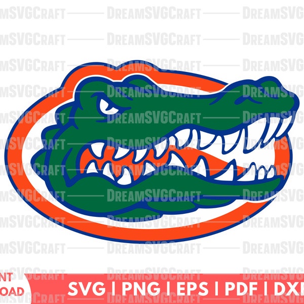 Florida Gators Head Svg - Etsy