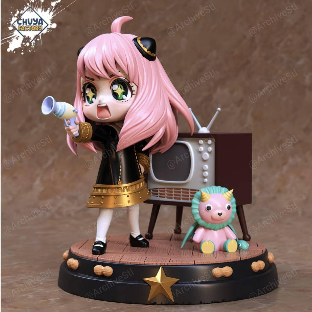 Anya Spy X Family Figure 3d - Etsy Finland