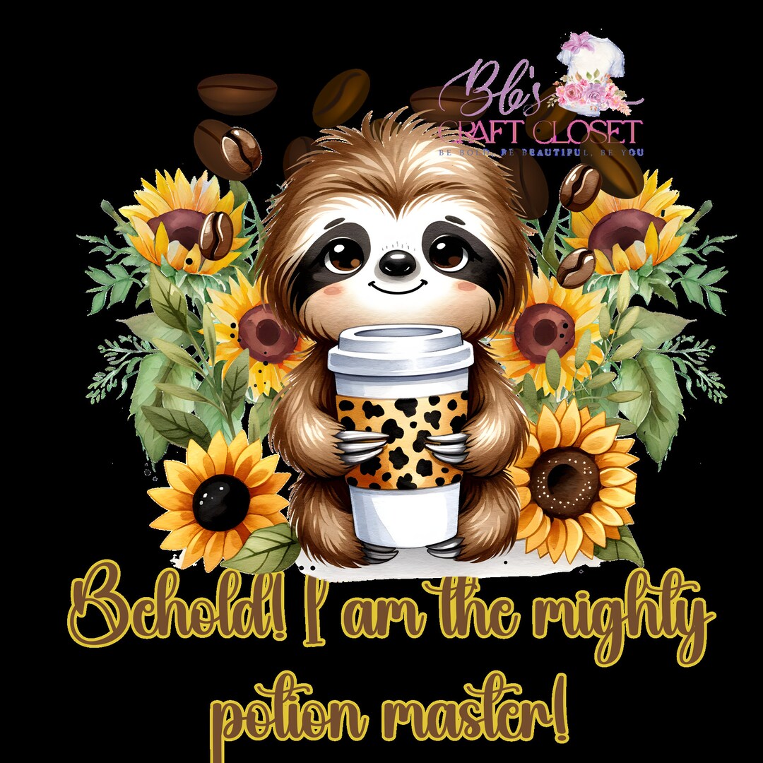 Sloth Coffee Master - Etsy