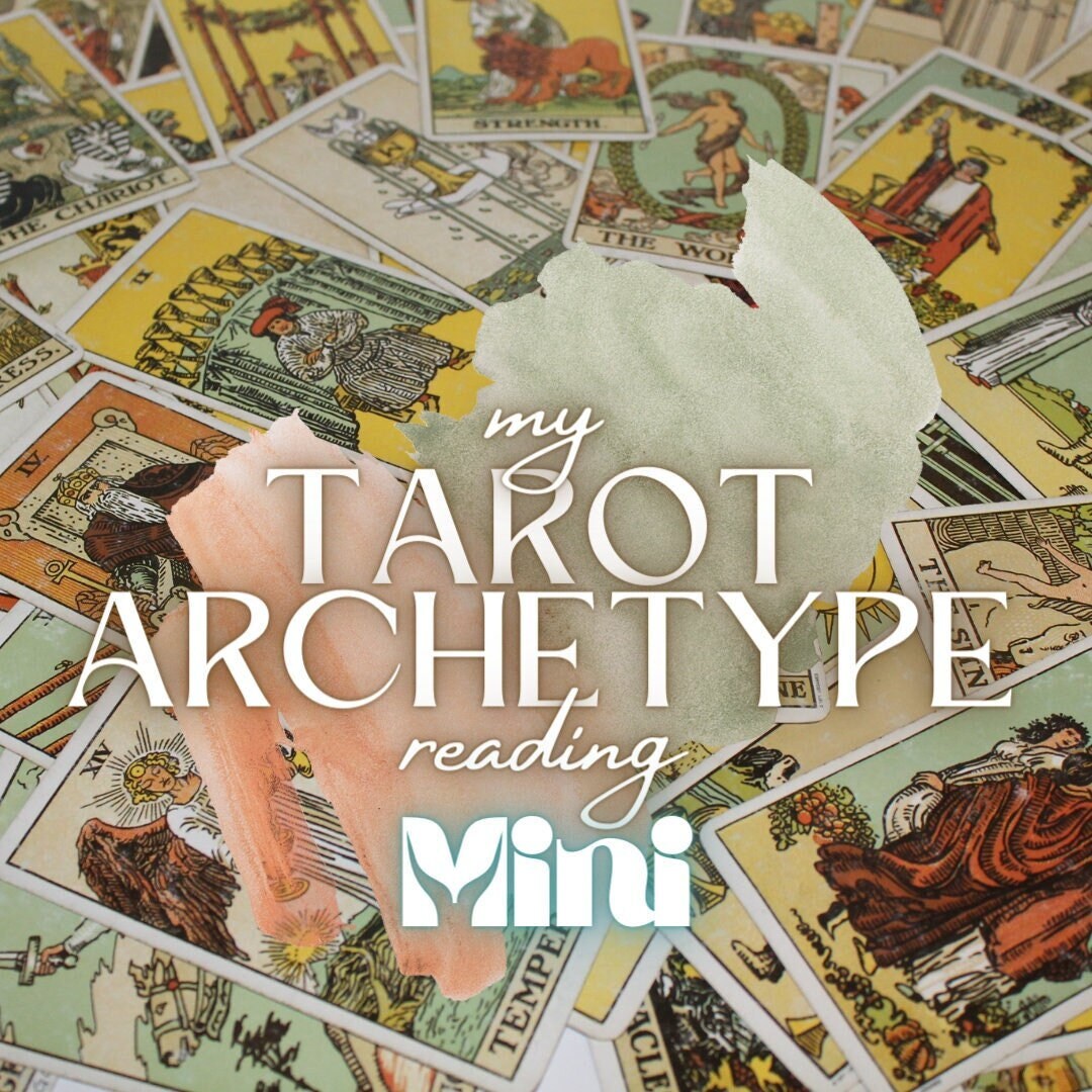 MINI My Tarot Archetype Reading | Your Connection With the Major Arcana ...