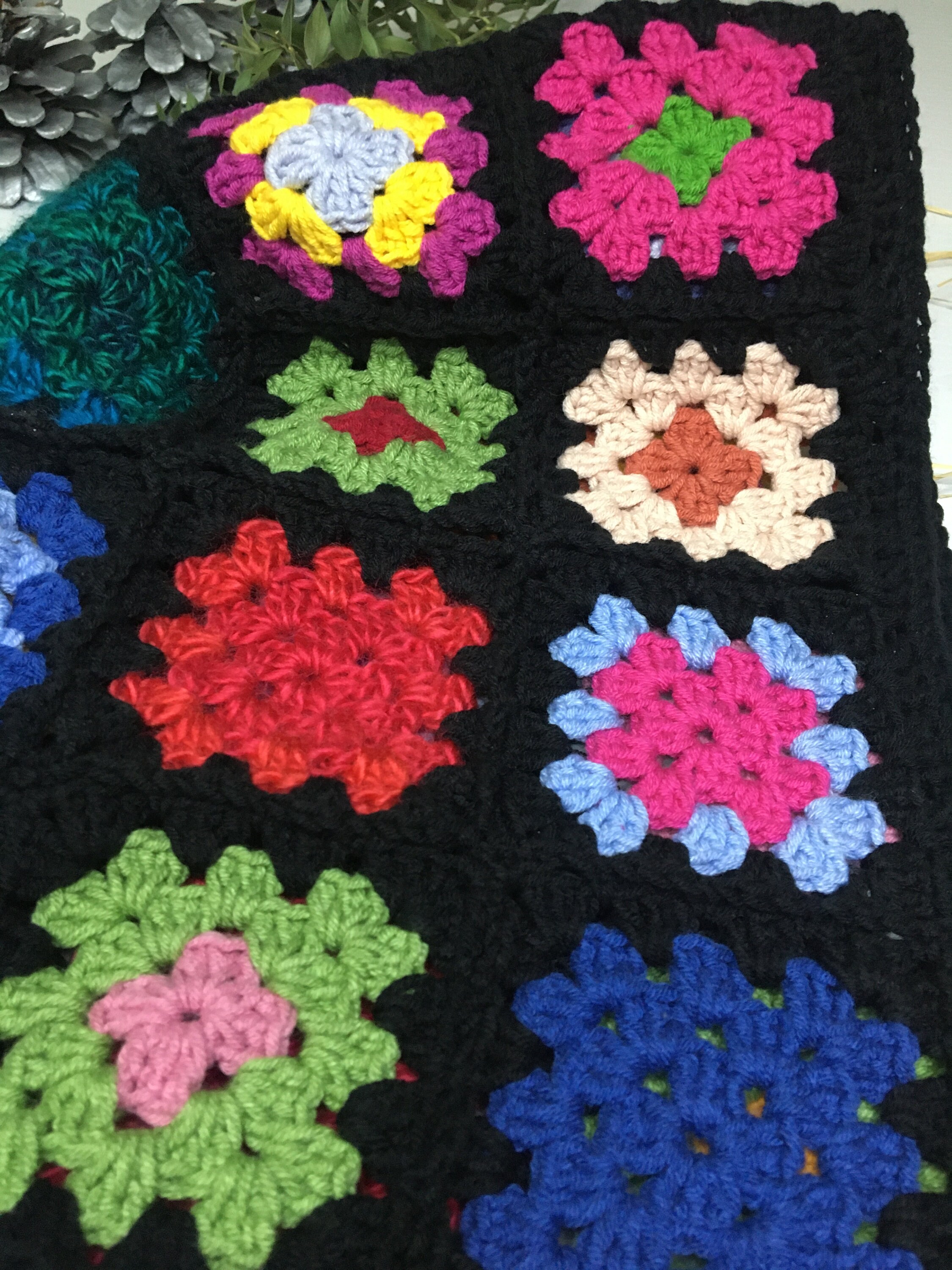 Colorful Granny Square Crochet Balaclava Irish Balaclava Hat - Etsy