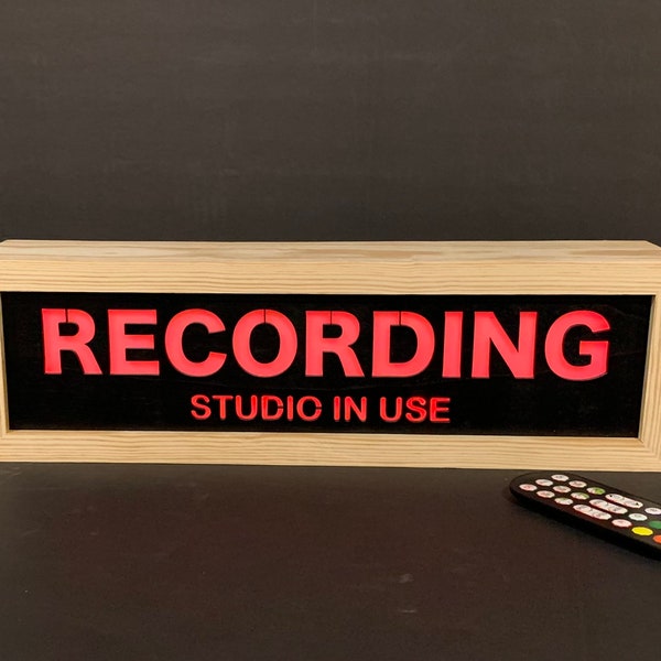 Recording Light - Etsy