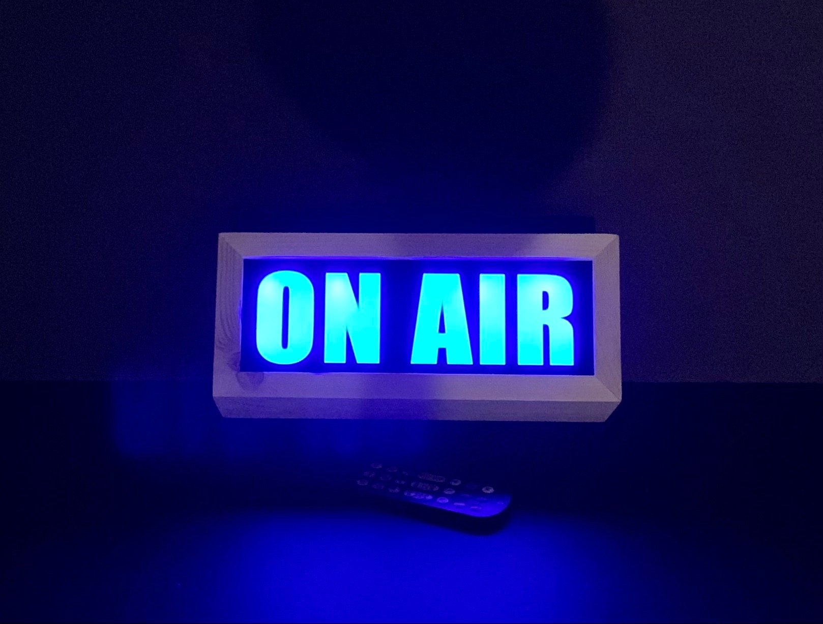 ON AIR SIGN Broadcasting Radio Networks Streaming Recording Night Light ...