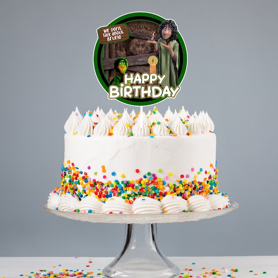 Encanto Cake Topper Bruno Topper Digital File Bruno Png | Etsy