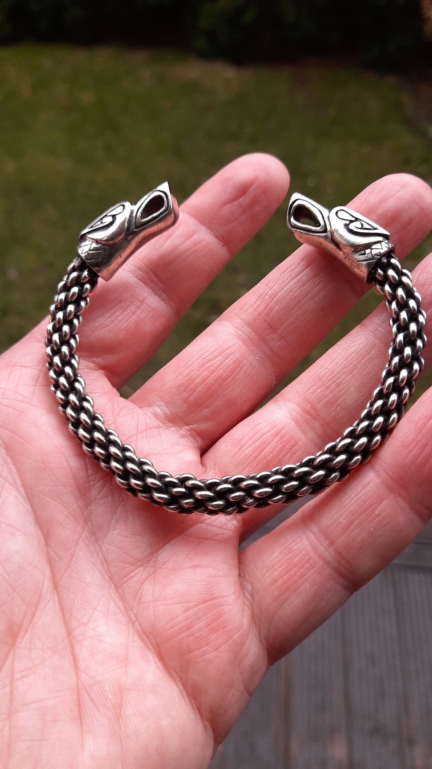 Hand-forged Vikings Oath Ring Inspired by Gotland Bracelet - Etsy