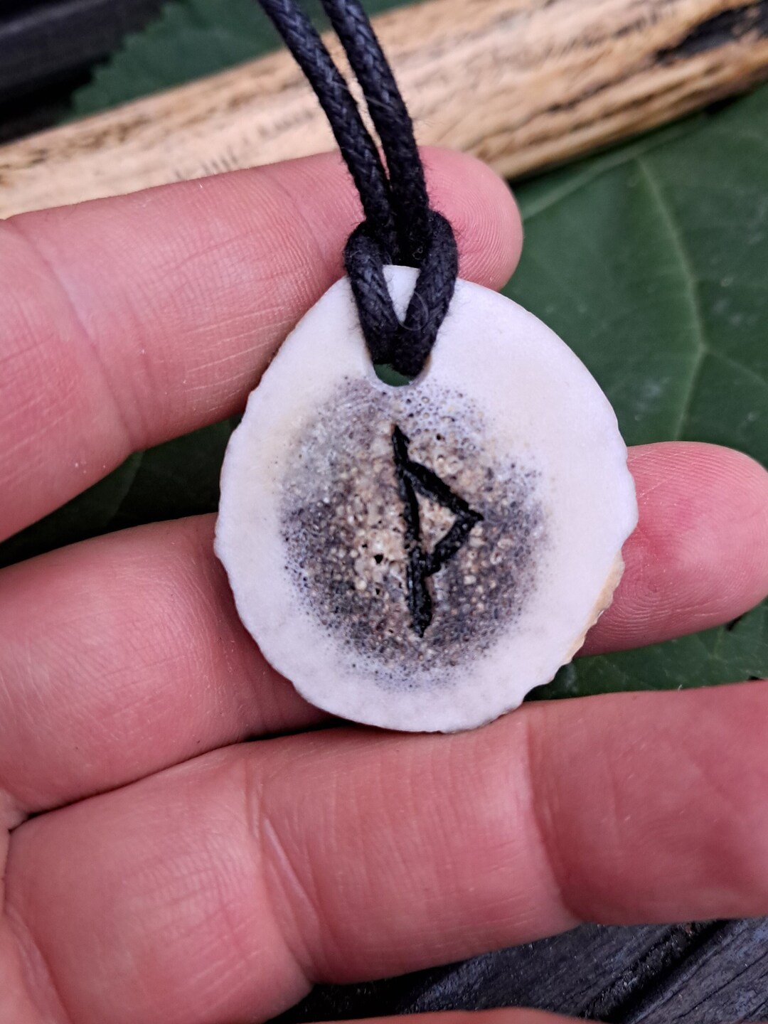 WUNJO Viking Birth Rune Bone Amulet Rune Charm Pendant - Etsy