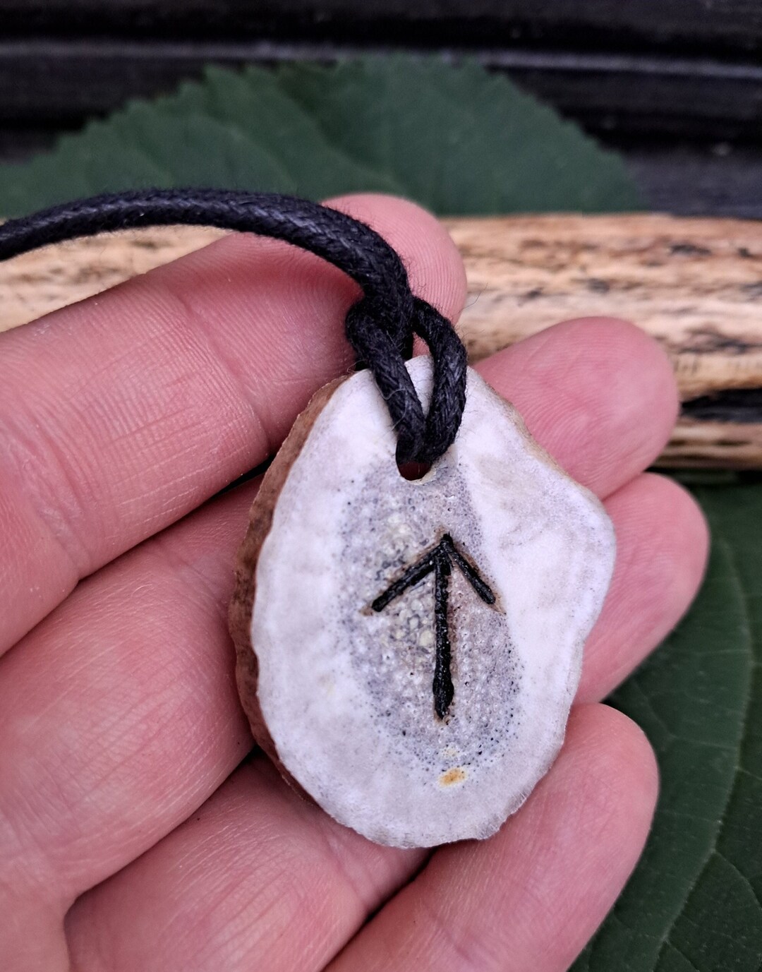 TIWAZ Viking Birth Rune Bone Amulet Rune Charm Pendant - Etsy