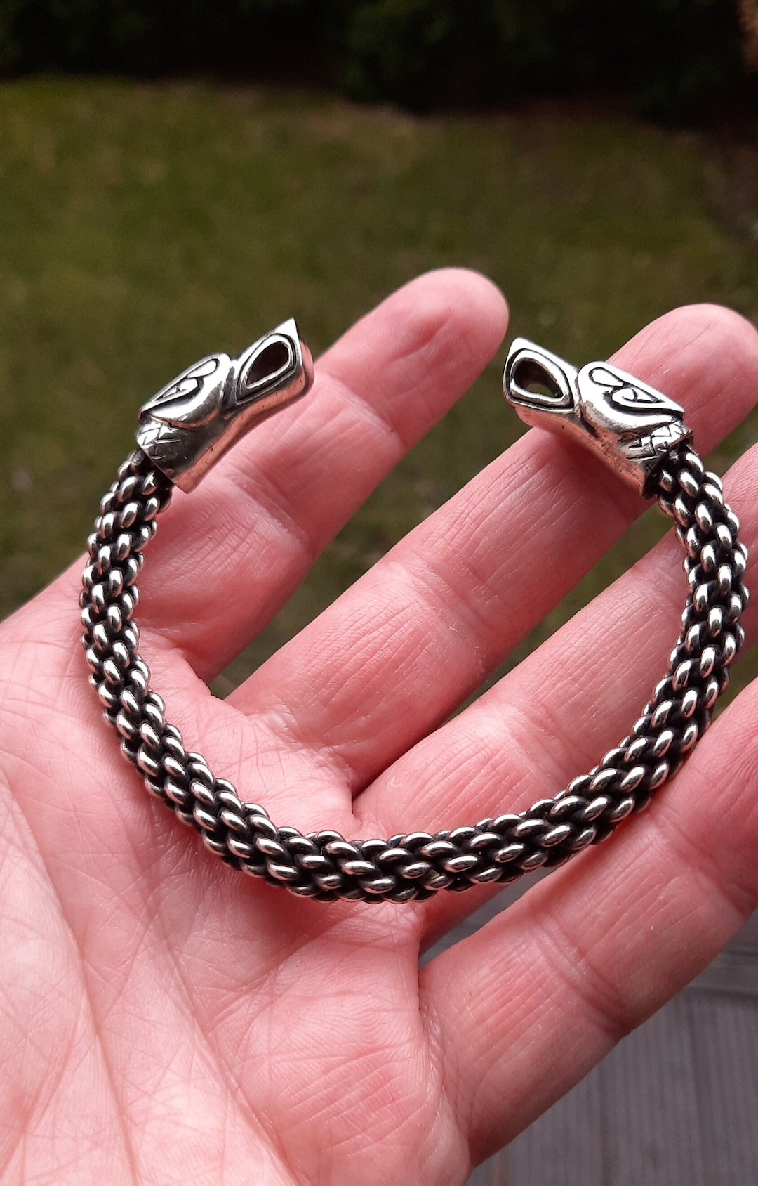 Hand-forged Vikings Oath Ring Inspired by Gotland Bracelet - Etsy