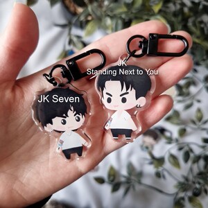 BTS Acrylic Keychains - Etsy