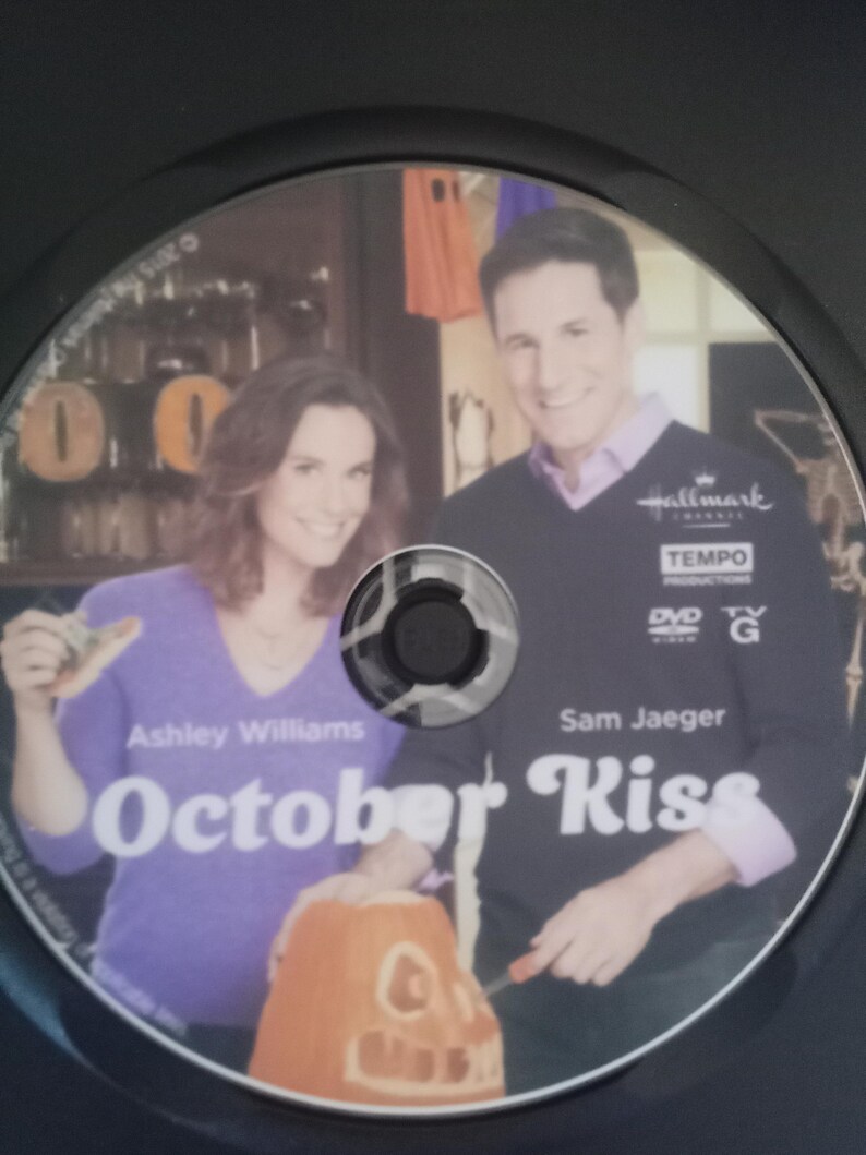 October Kiss Hallmark DVD With Ashley Williams - Etsy