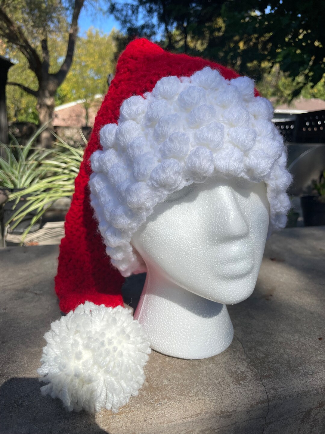Long Stocking Cap, Handmade Crochet Hat, Unisex Winter Hat - Etsy