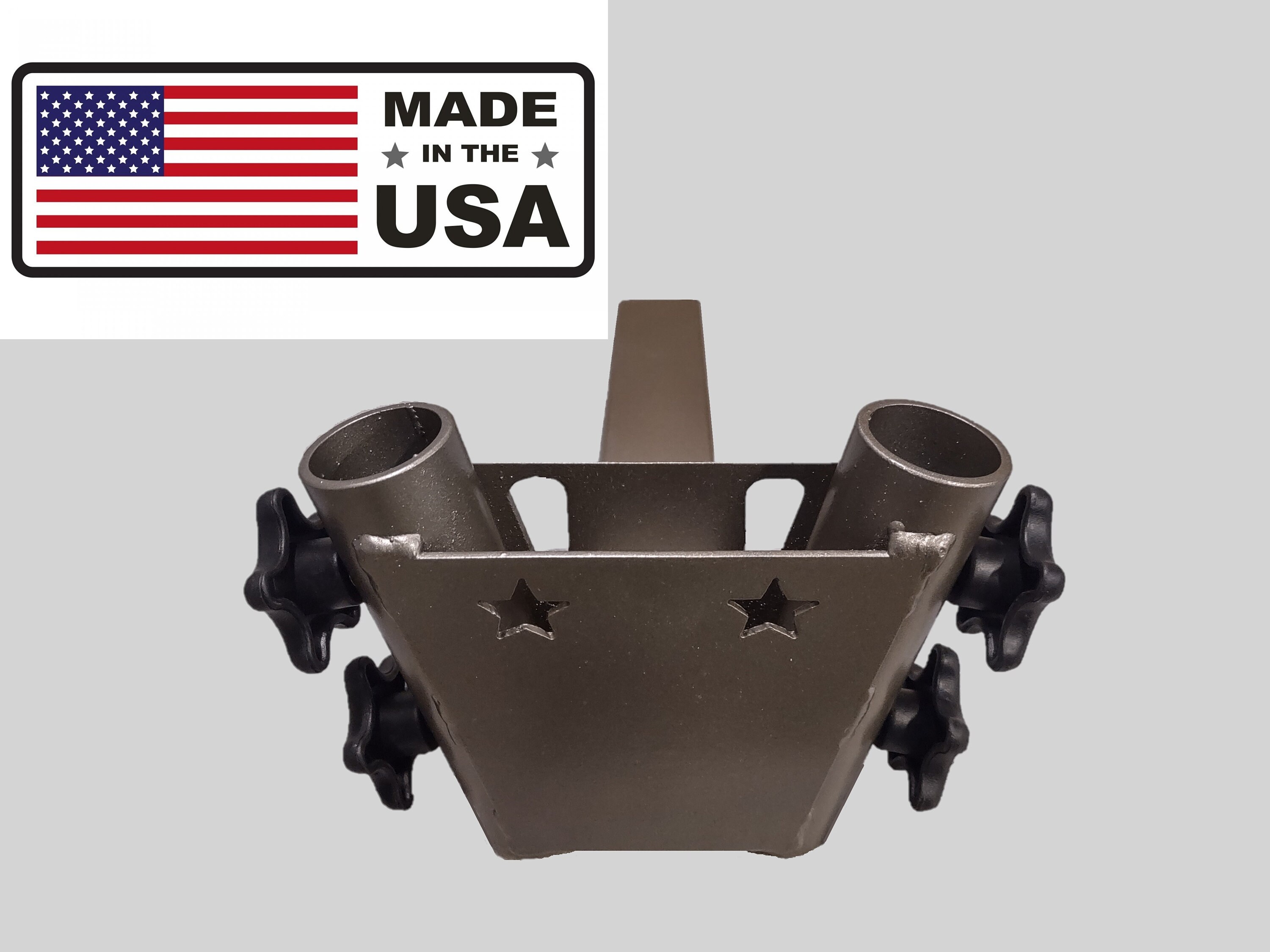 New Hitch Mount Double Flag Pole Holder - Etsy