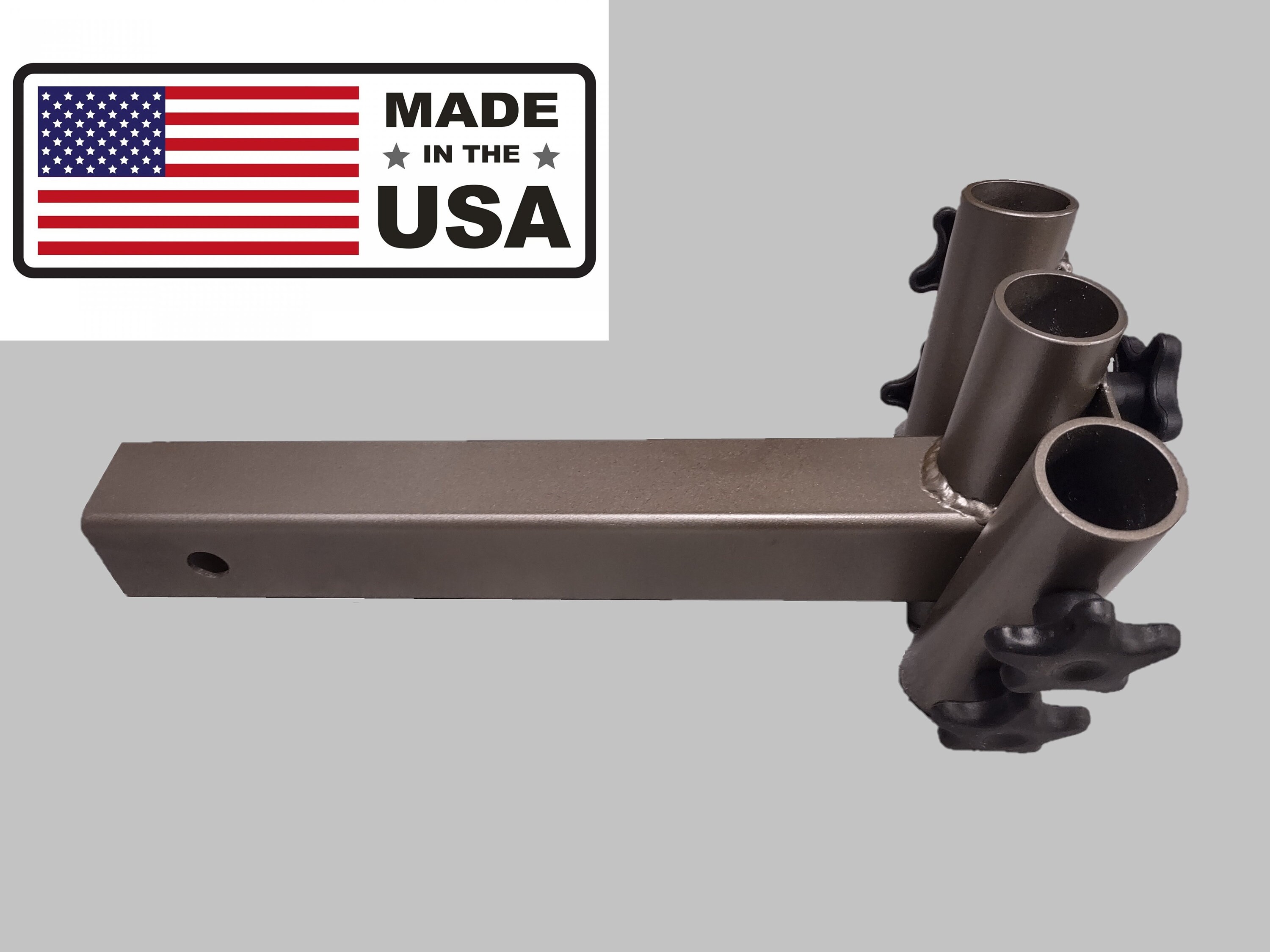 New Hitch Mount Triple Flag Pole Holder for Standard 2" Receiver. - Etsy