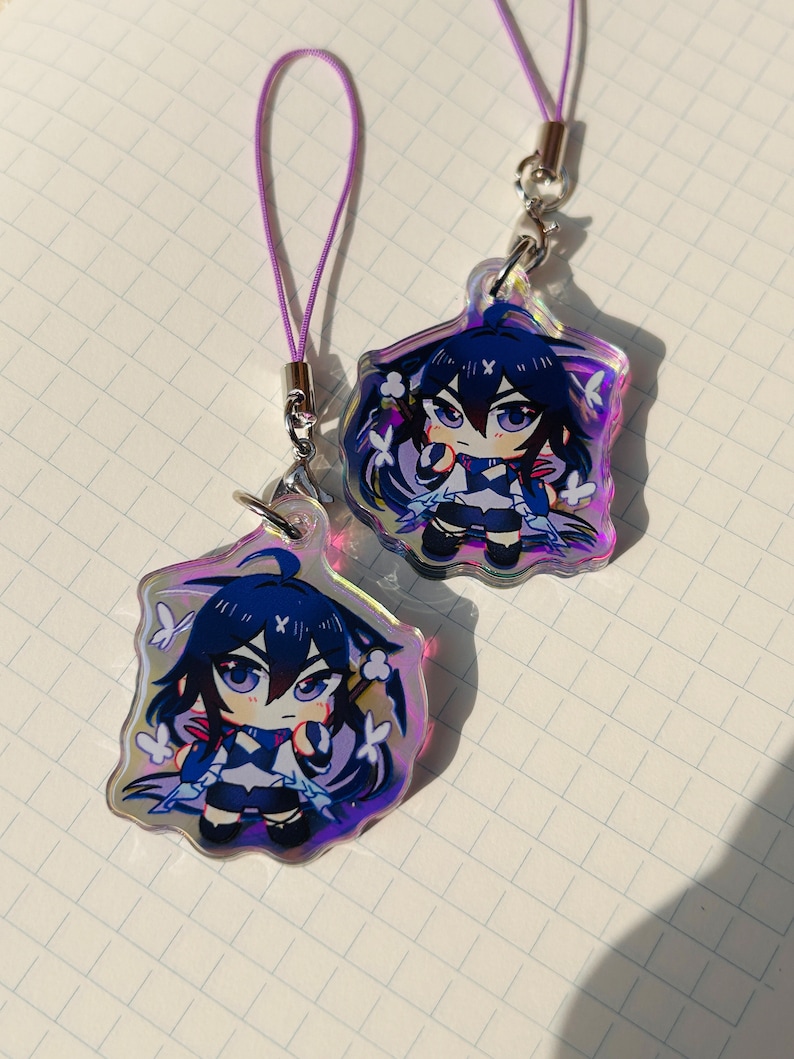 Jarilo-iv / Belbobog Holographic Phone Charms - Honkai Star Rail Sampo ...