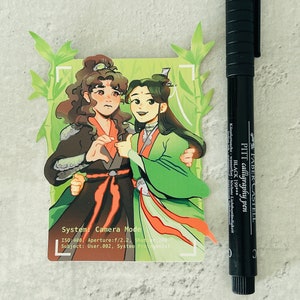 Bingqiu Stickers - SVSSS Shen Qingqiu Luo Binghe Sqq Lbh Scum Villain’s ...
