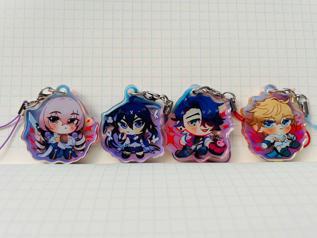 Jarilo-iv / Belbobog Holographic Phone Charms - Honkai Star Rail Sampo ...