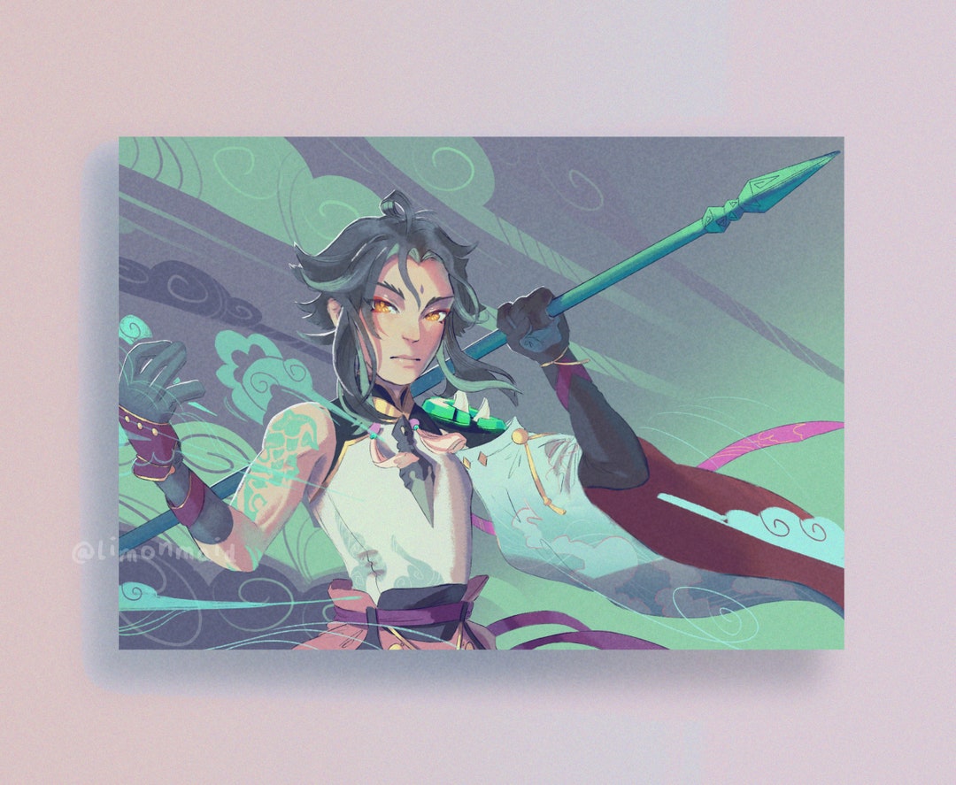 Xiao Print Genshin Impact - Etsy