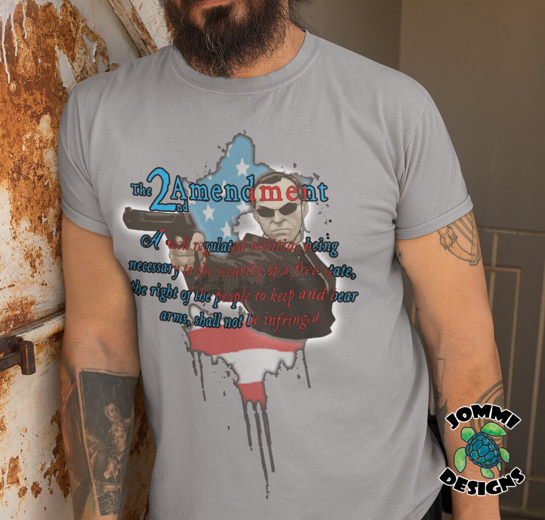 Vintage Movie T Shirt, the Matrix Tee, Gun Laws Tee, 2nd Amendment Tee, USA Gun Laws Tee, NRA ...