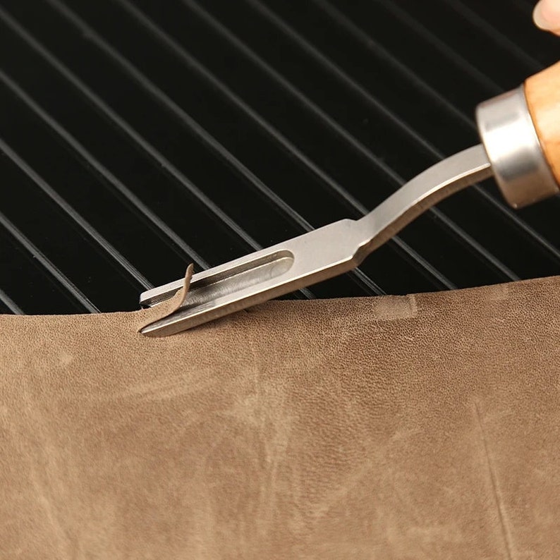 Leather Craft Tool Leather Working Kit With Sewing Needle Stitching ...
