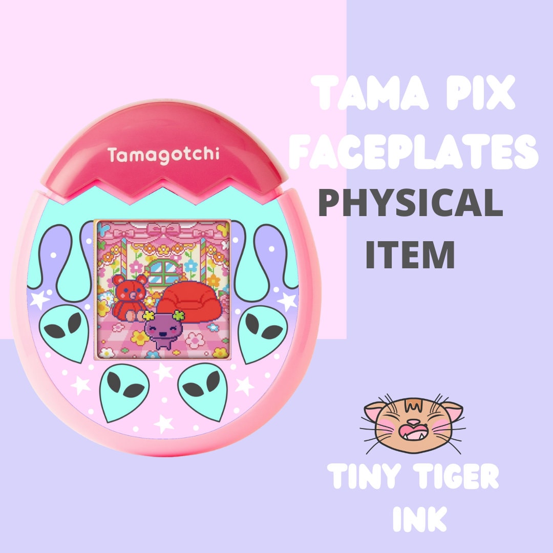 Tamagotchi Pix Faceplates Alien Kawaii Covers Tamagotchi Accessories ...
