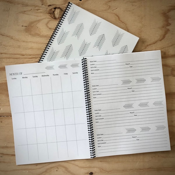 Rodeo Planner - Etsy