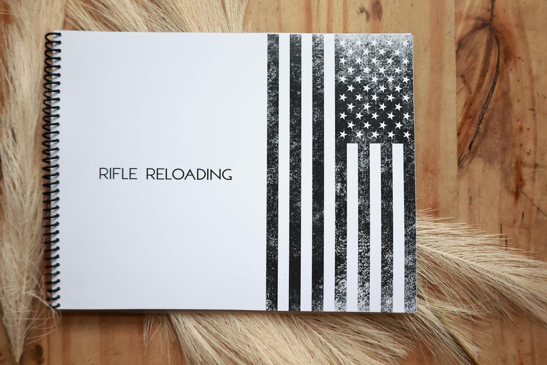 Rifle Reloading Book, Pistol Reloading Book, Brass Reloading, Notes and ...