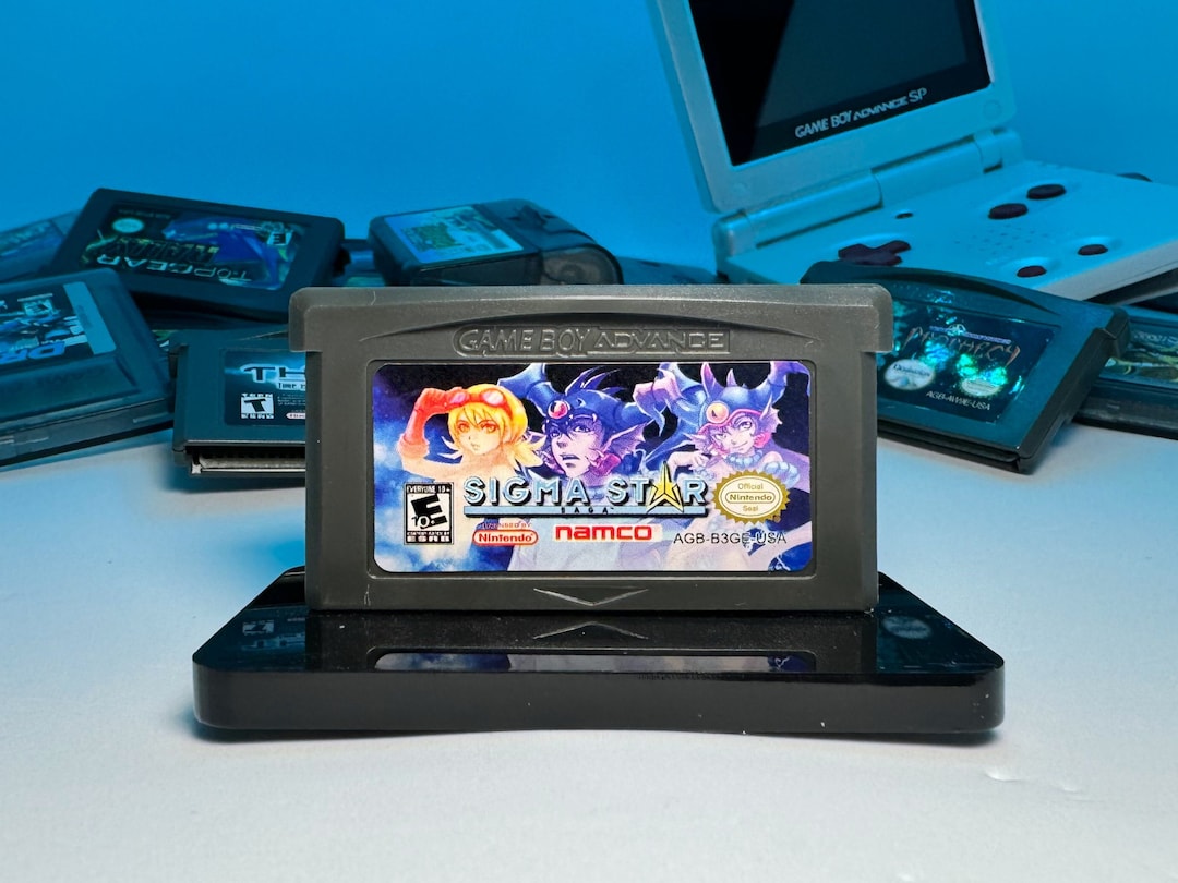 Sigma Star Saga Reproduction Cartridge compatible With GBA and Nintendo ...