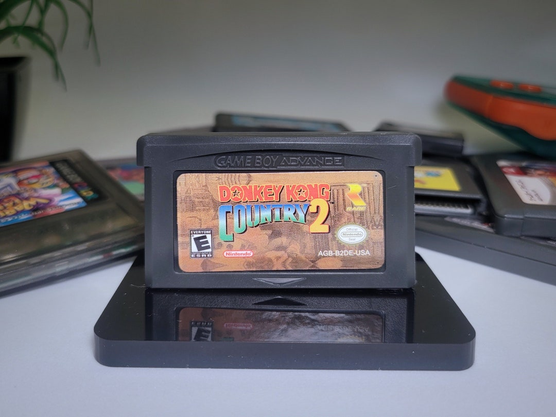 Donkey Kong Country 2 Reproduction Cartridge compatible With GBA and ...