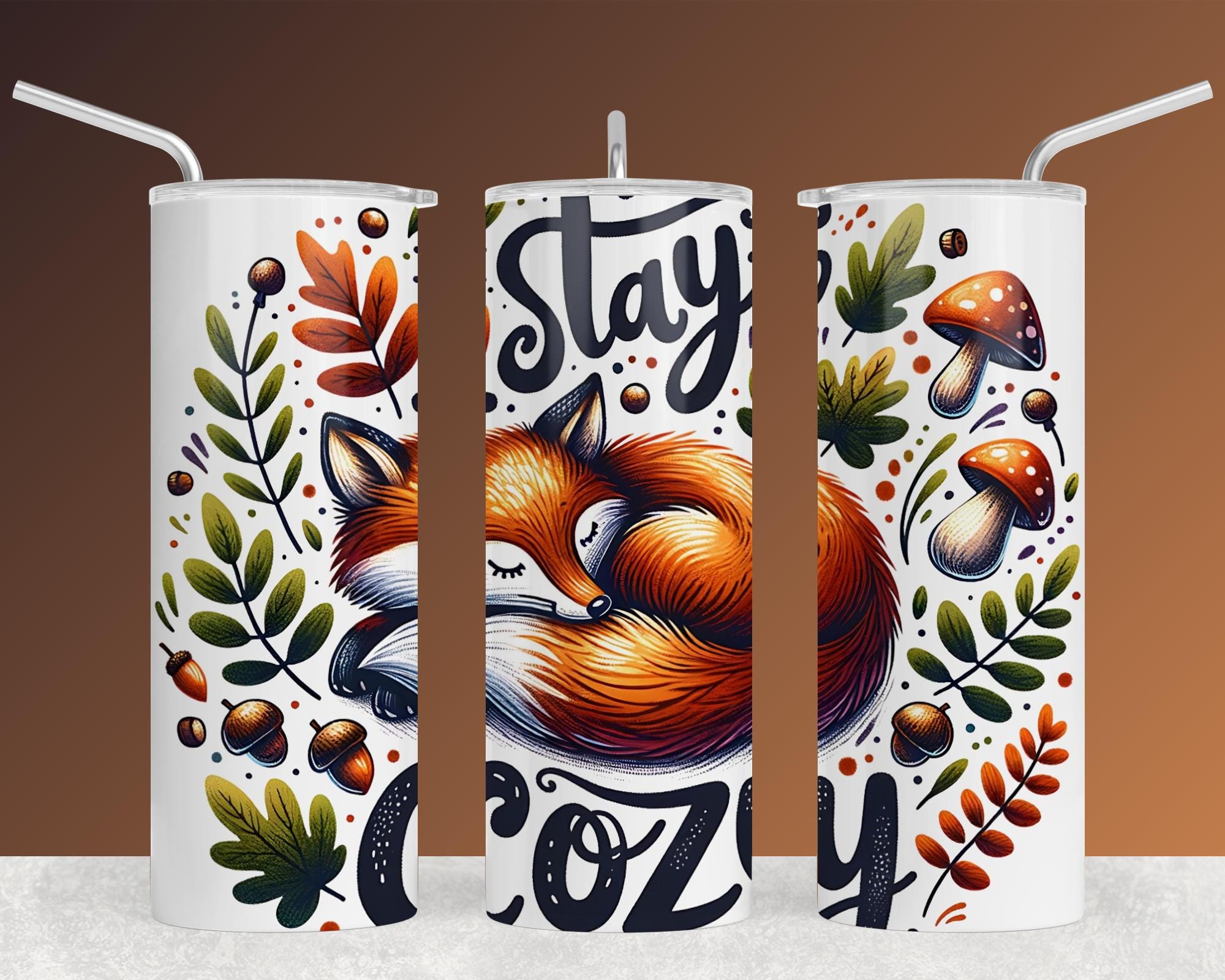 Fall Woodland Fox PNG, Autumn Forest PNG, Cute Woodland Animal ...