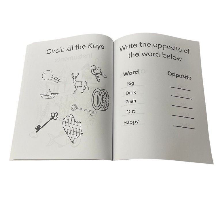 The Activity Book for Seniors | Dementia Workbook | Alzheimers ...