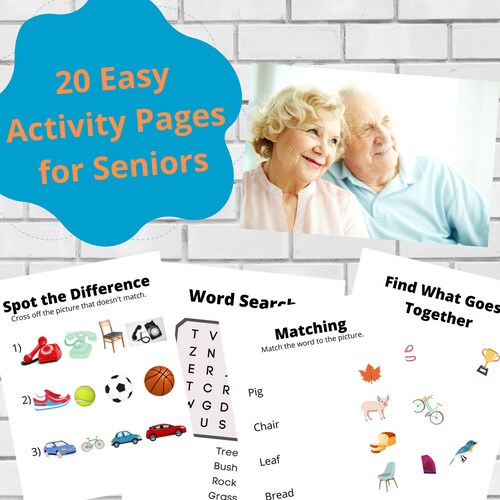 Printable Activity Pages For Seniors Lupon gov ph