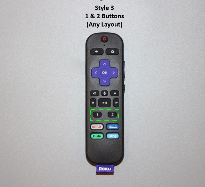 Roku Remote Compatible Airtag Holder Never Lose Your Remote - Etsy