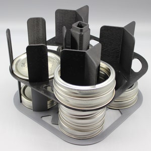 Stackable Canning Jar Lid & Ring Organizers - Etsy