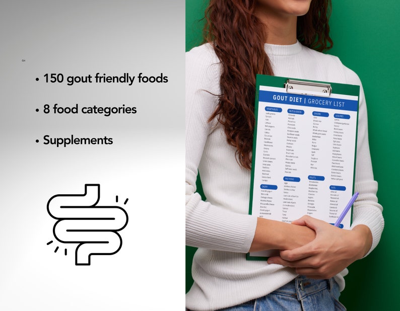 Gout Food List Foods to Avoid Gout Diet Grocery List Anti Inflammatory ...