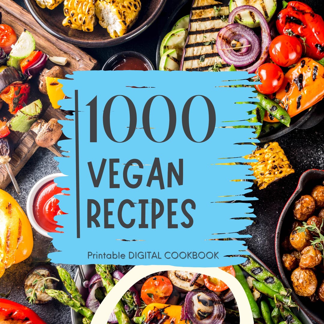 Vegan Recipes Book Plant Based Diet Cookbook Easy Recipes Healthy Diet ...